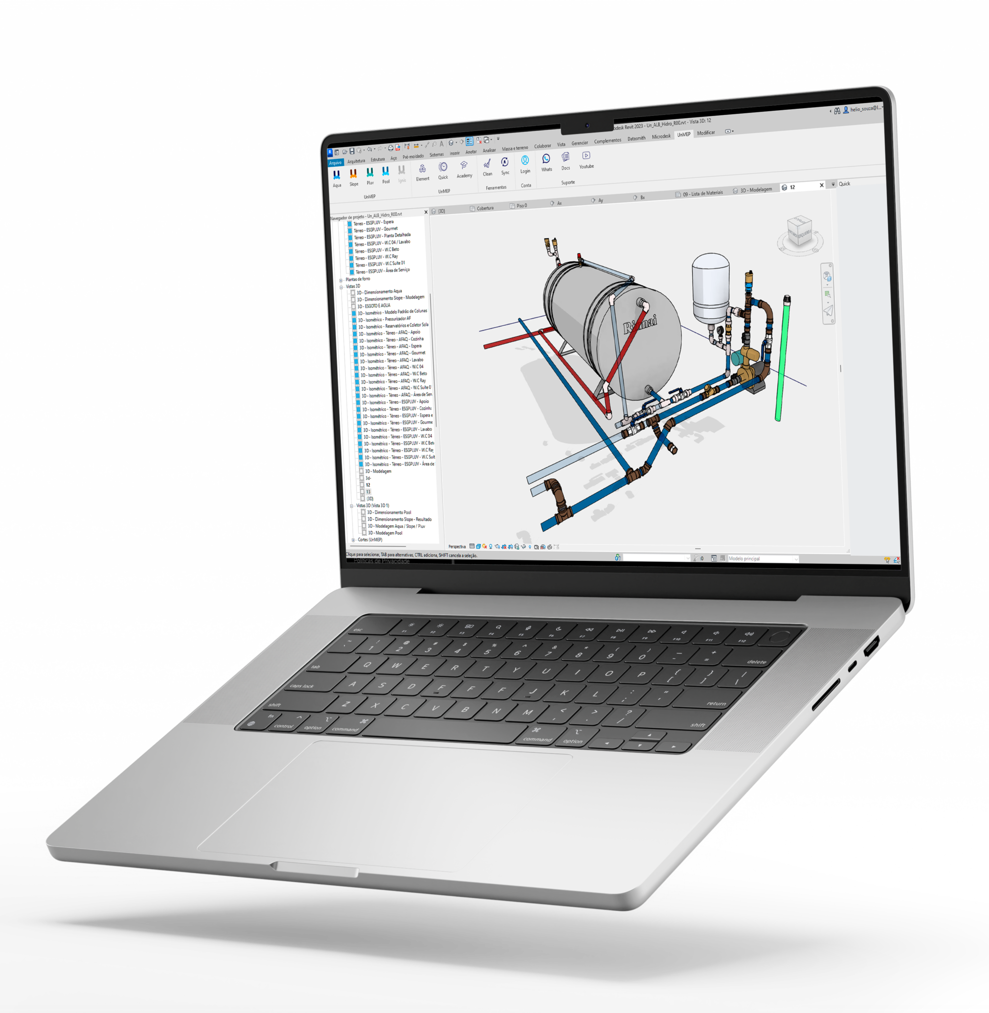 UnMEP – Plugins para Revit MEP